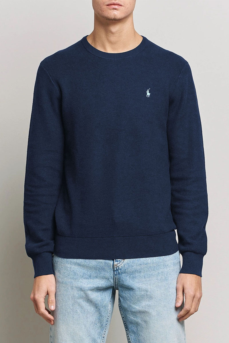 Polo Ralph Lauren Мужской джемпер pony-embroidered - Navy