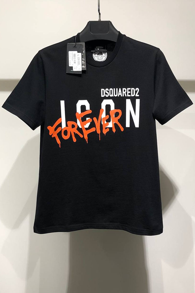 Dsquared2 Мужская футболка "ICON" Forever - Black