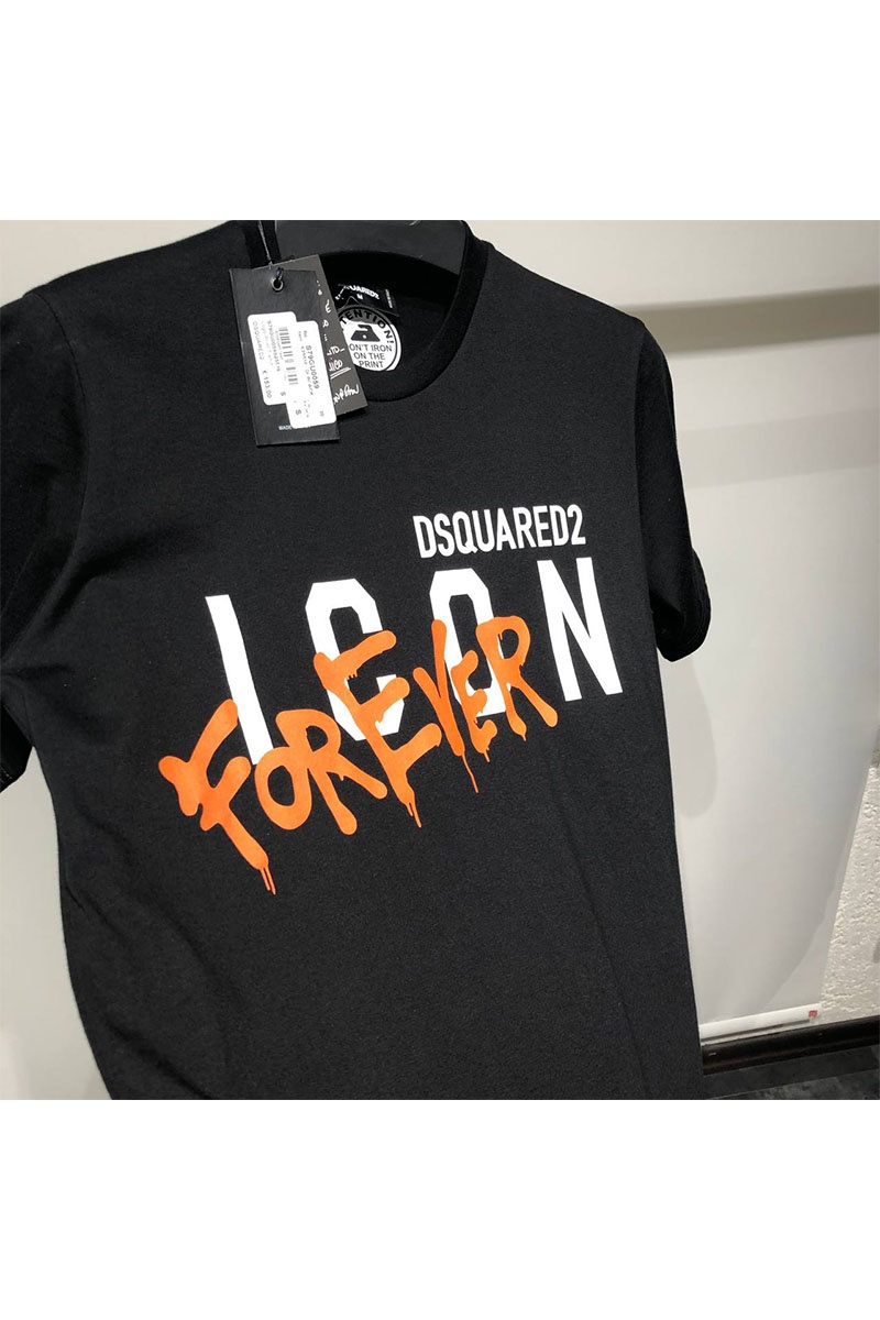 Dsquared2 Мужская футболка "ICON" Forever - Black